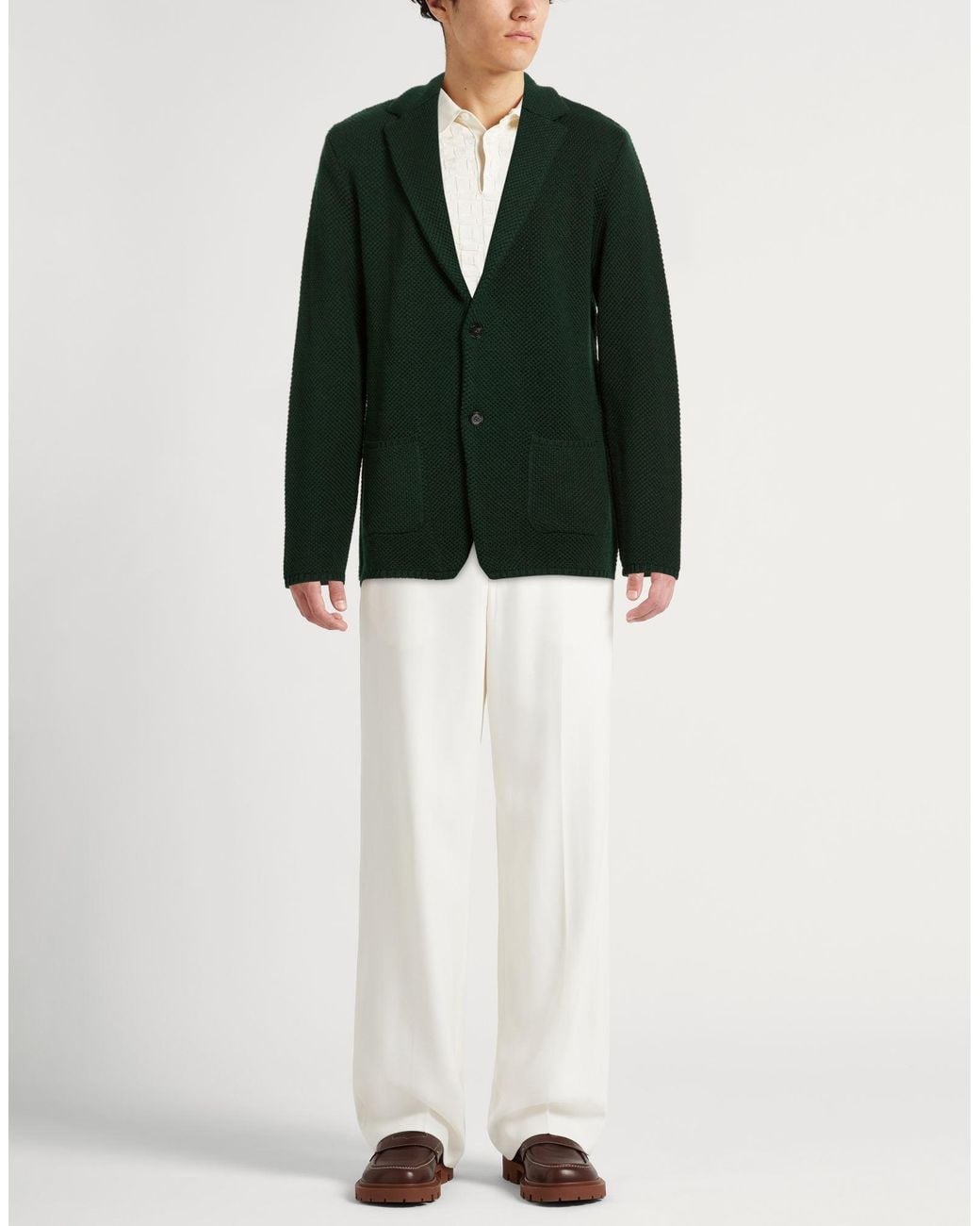 Blazer Paoloni pour homme en coloris Vert | Lyst