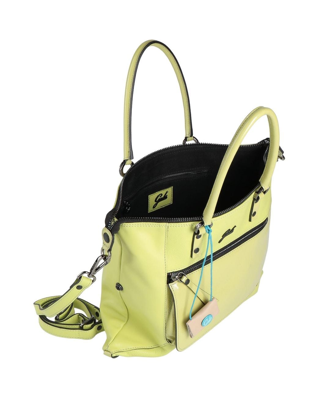 Gabs Genea Plus Tg M -- Lime Handbag Calfskin in Yellow | Lyst UK