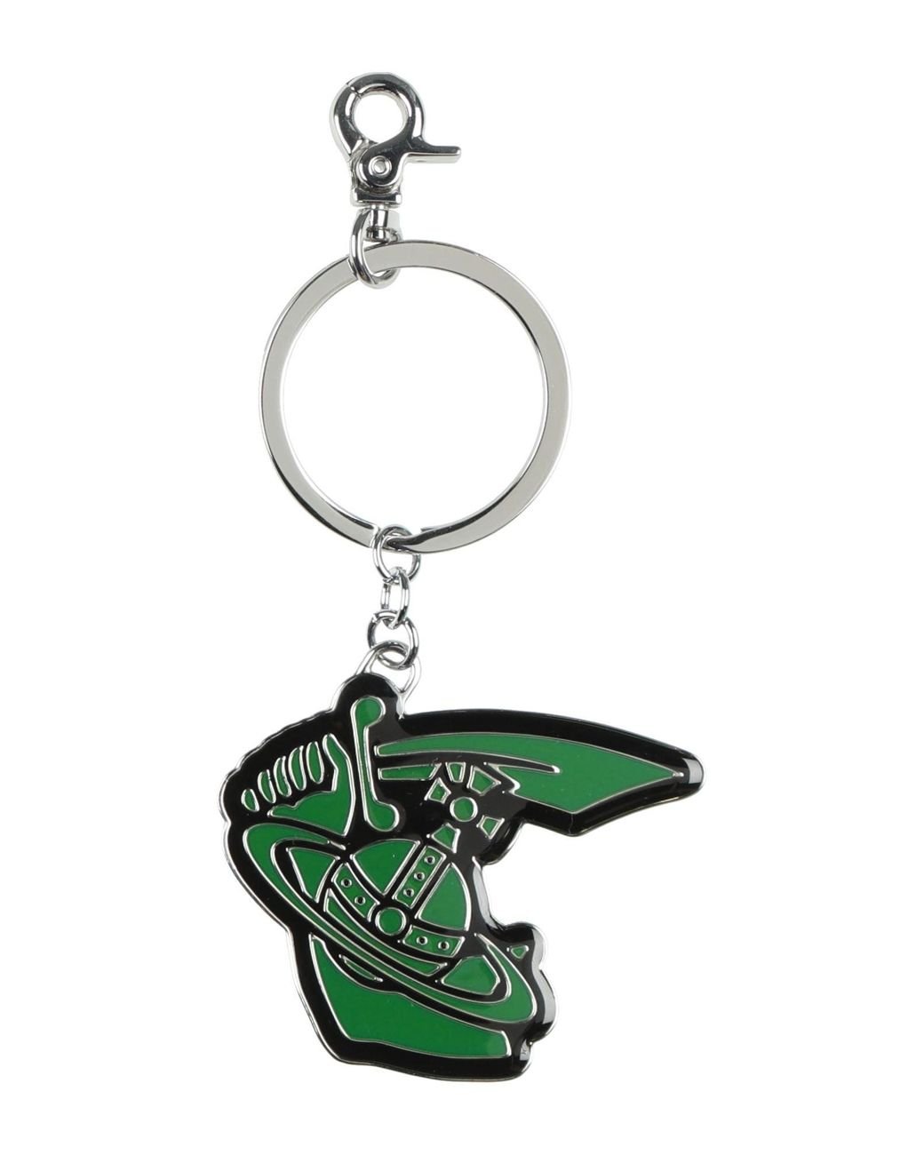 Vivienne Westwood Key Ring Metal in Green | Lyst