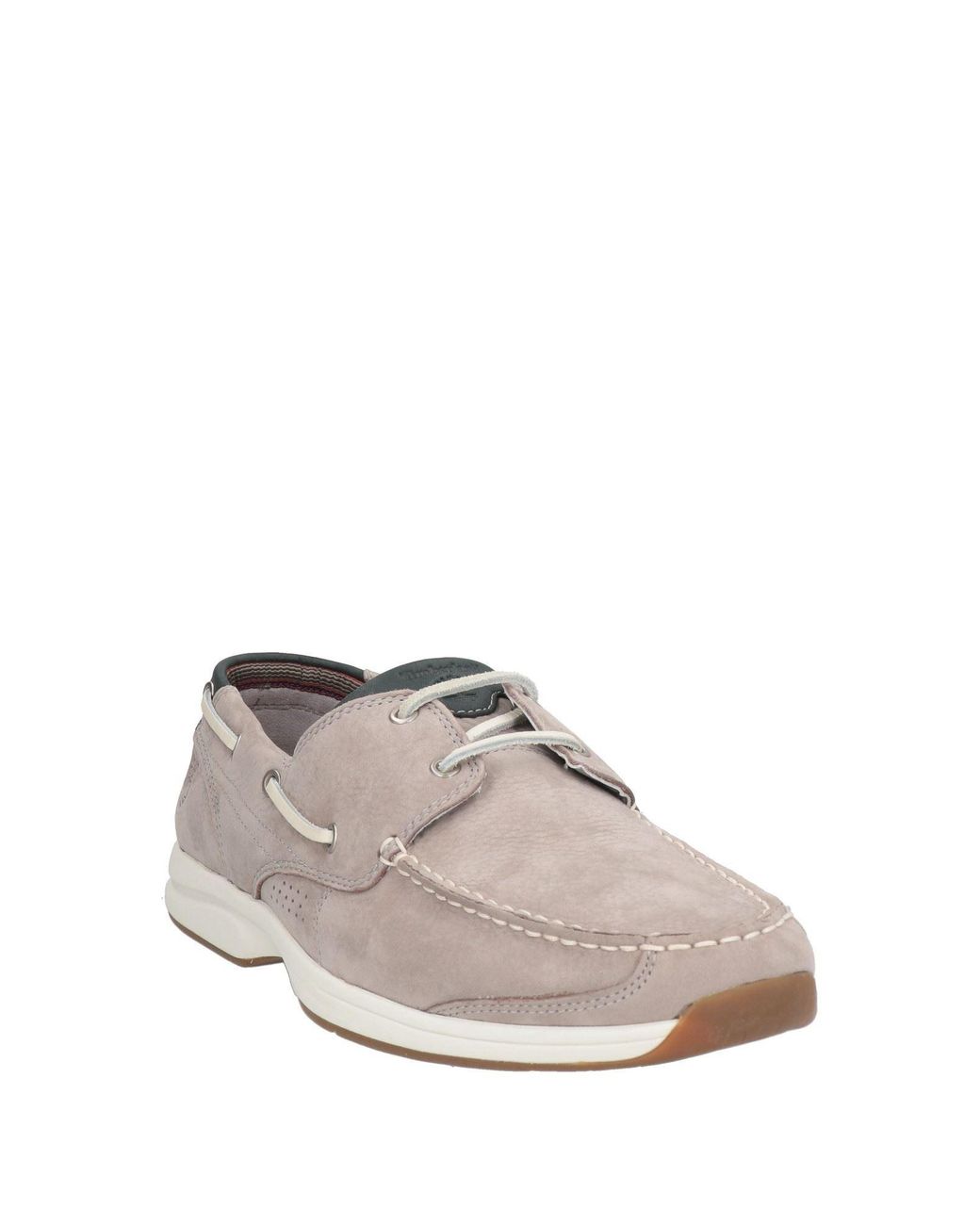 Timberland Light Loafers Leather in White for Men | Lyst