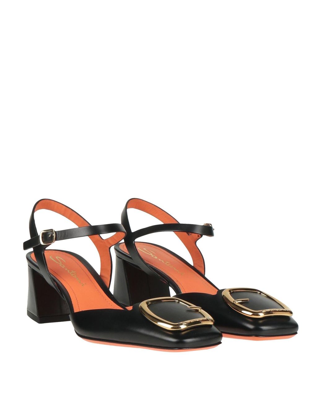 Santoni Pumps in Black | Lyst