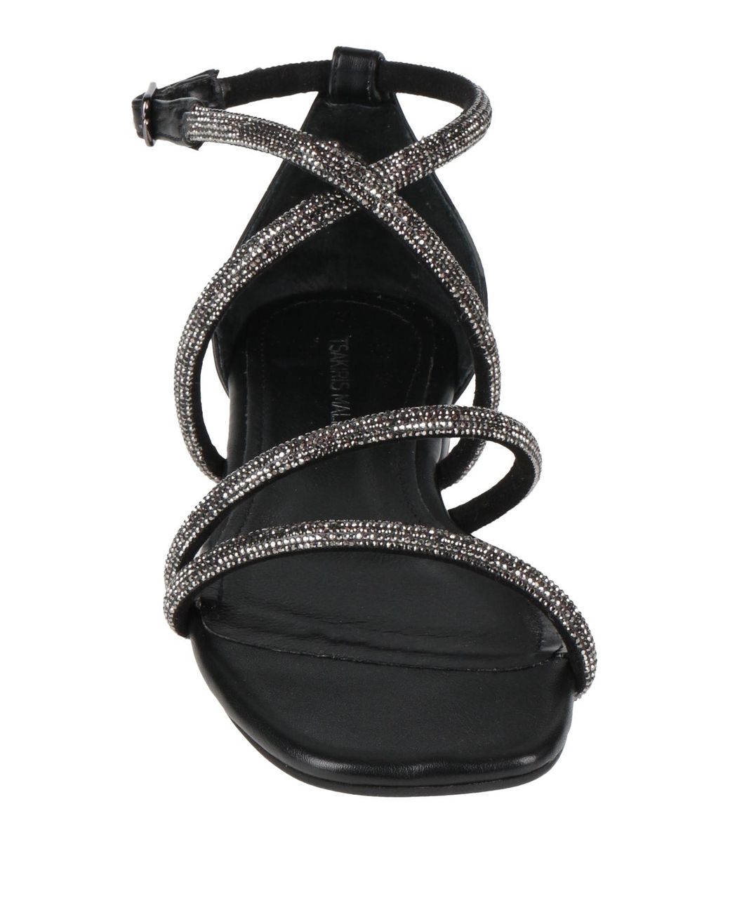 Tsakiris Mallas Sandals Textile Fibers in Black | Lyst