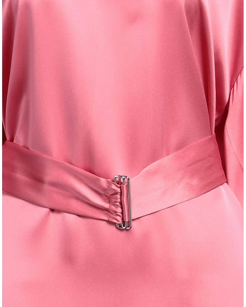 Sa Su Phi Mini Dress Silk, Viscose in Pink | Lyst