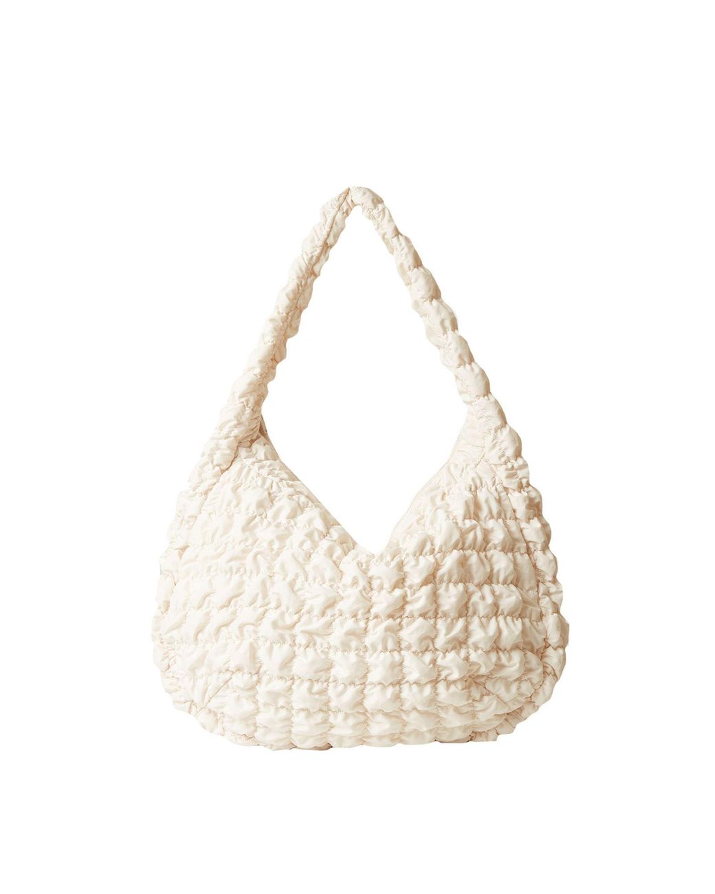 COS Shoulder Bag in Natural | Lyst