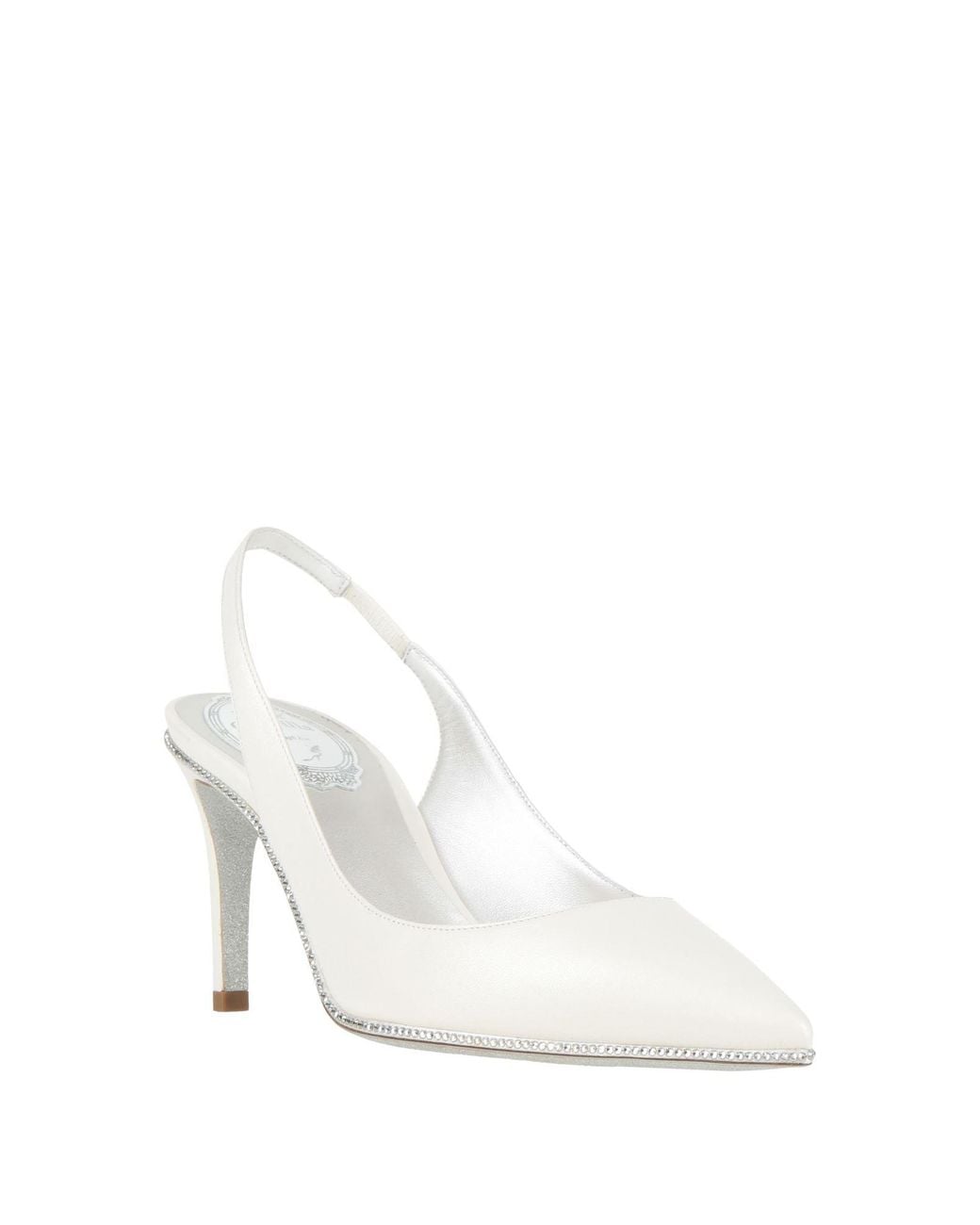 Rene Caovilla Pumps in White | Lyst UK