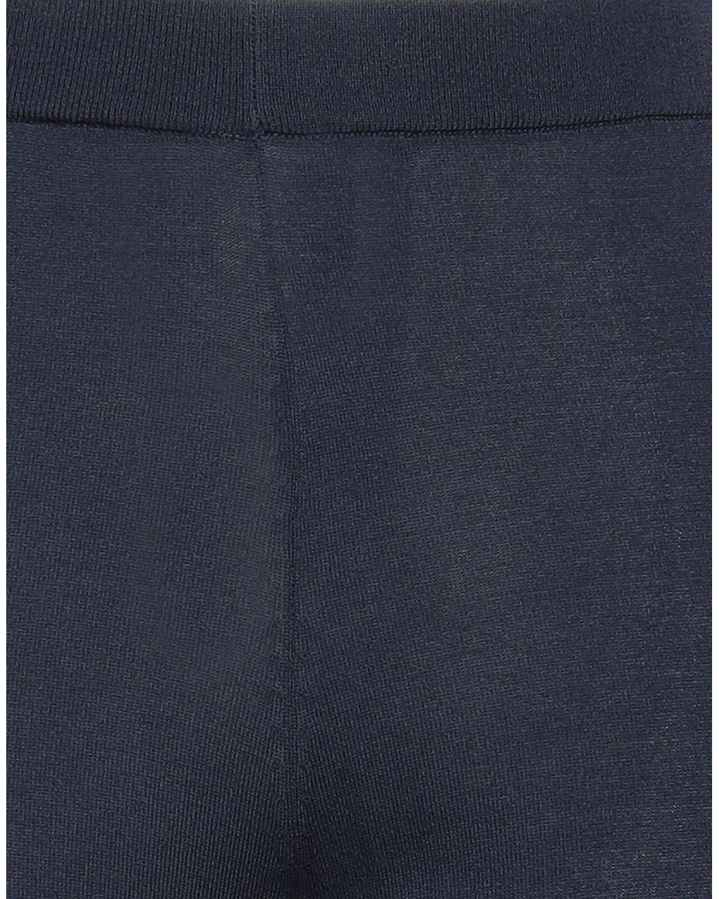 KATE BY LALTRAMODA Pants Viscose, Polyamide in Blue | Lyst