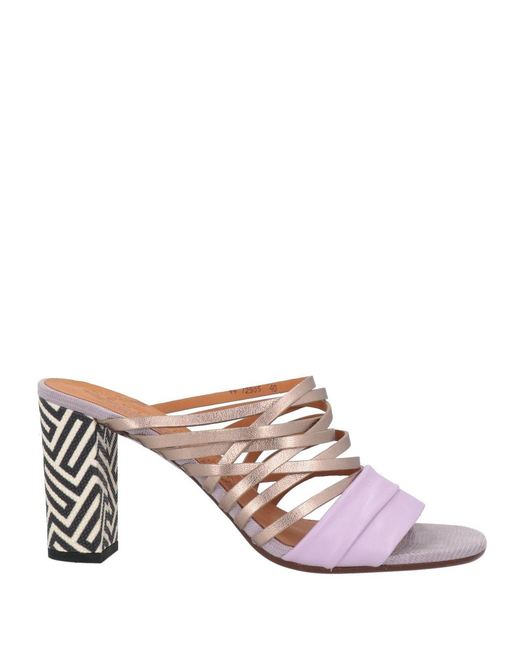 Chie Mihara Sandals Leather in Pink | Lyst