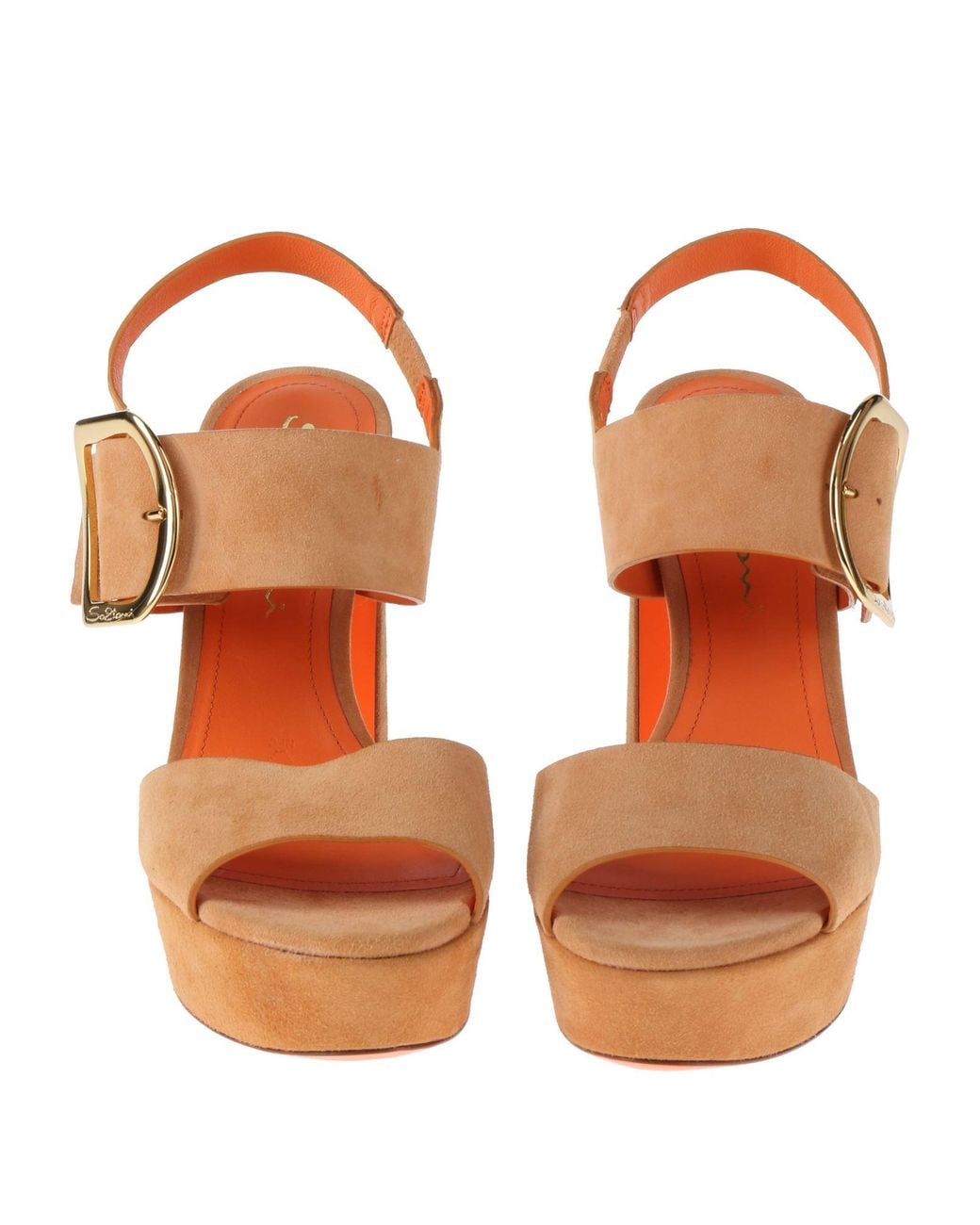 Santoni Sandals in Brown | Lyst