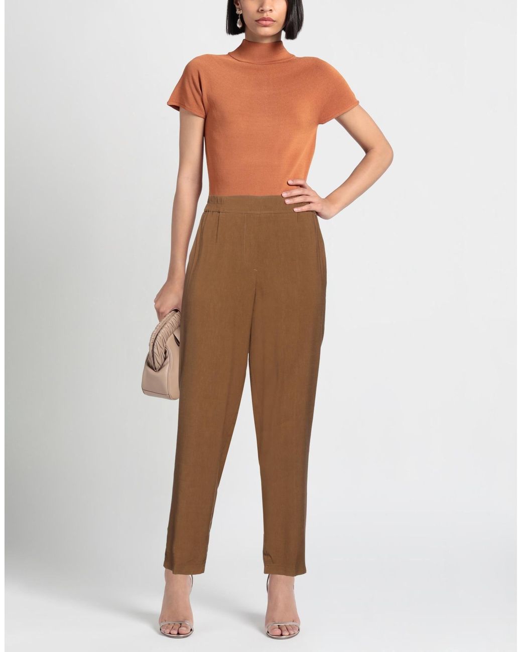 Momoní Pants in Brown | Lyst