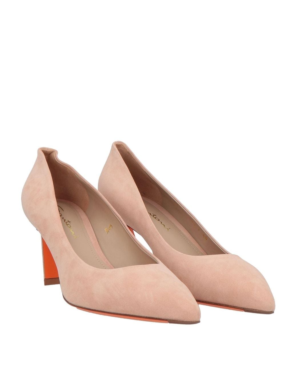 Santoni Pumps in Pink | Lyst UK