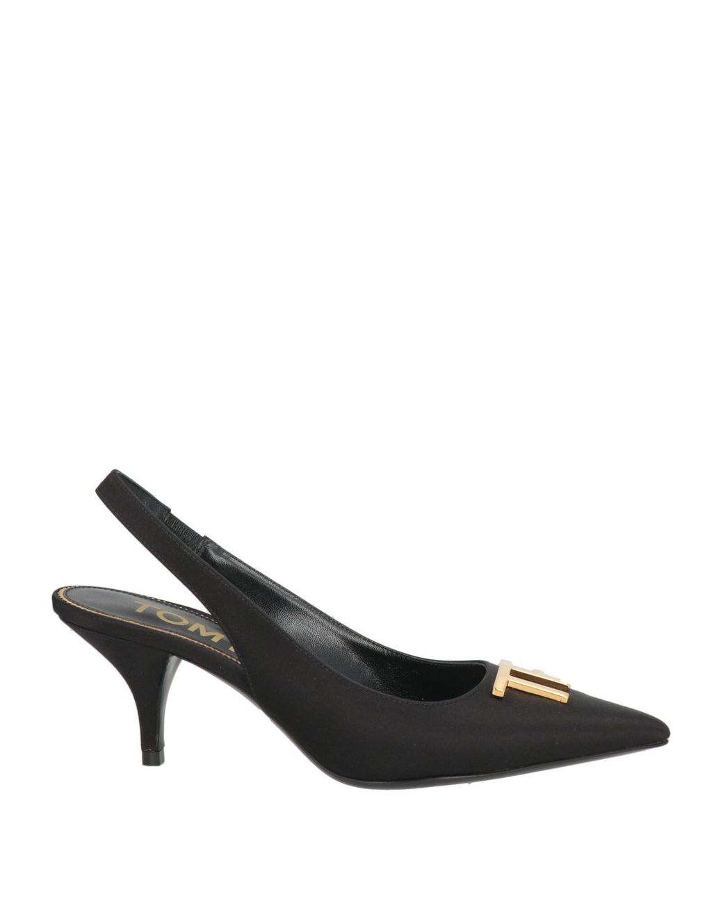 Tom Ford Pumps Viscose, Leather in Black | Lyst