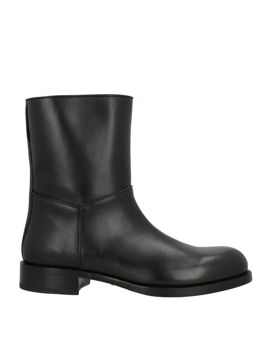 The Row Boot Calfskin in Black for Men | Lyst
