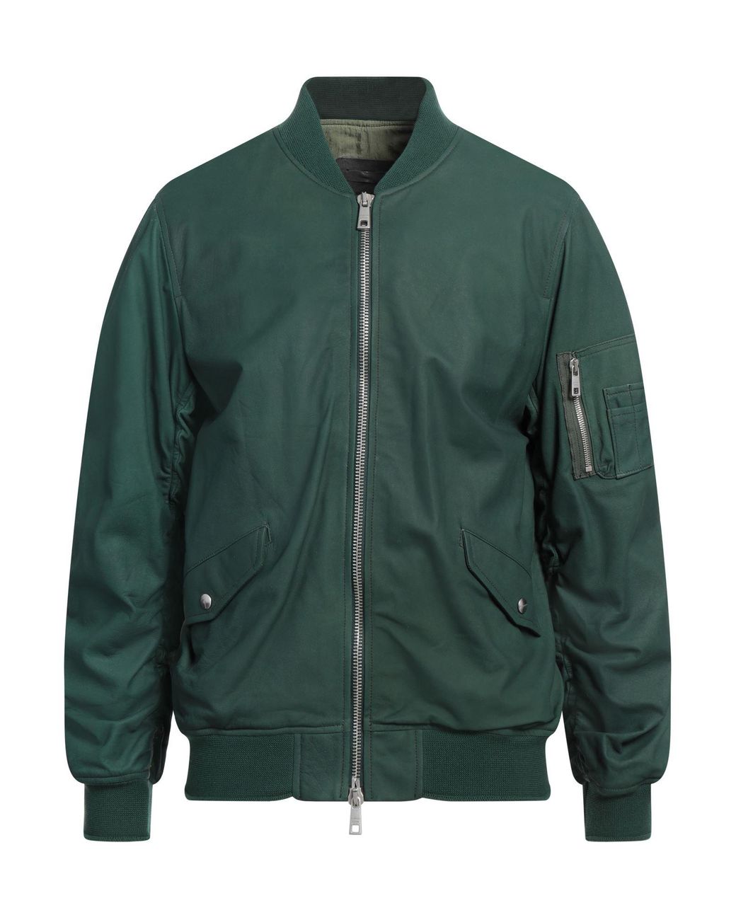 Giorgio Brato Deep Jacket Leather in Green for Men | Lyst