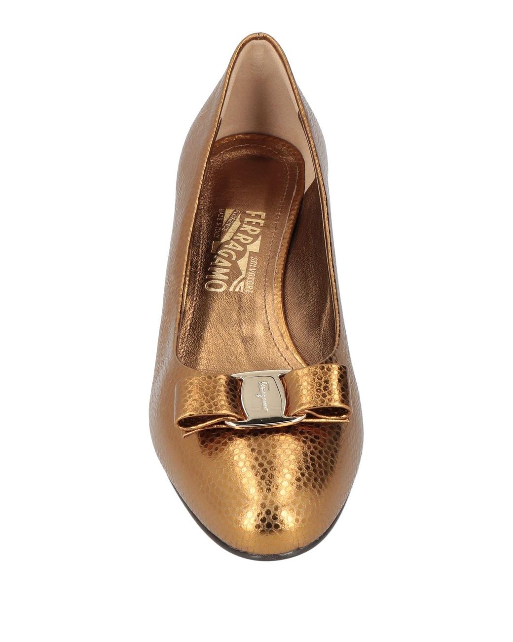 Ferragamo Pumps in Brown | Lyst