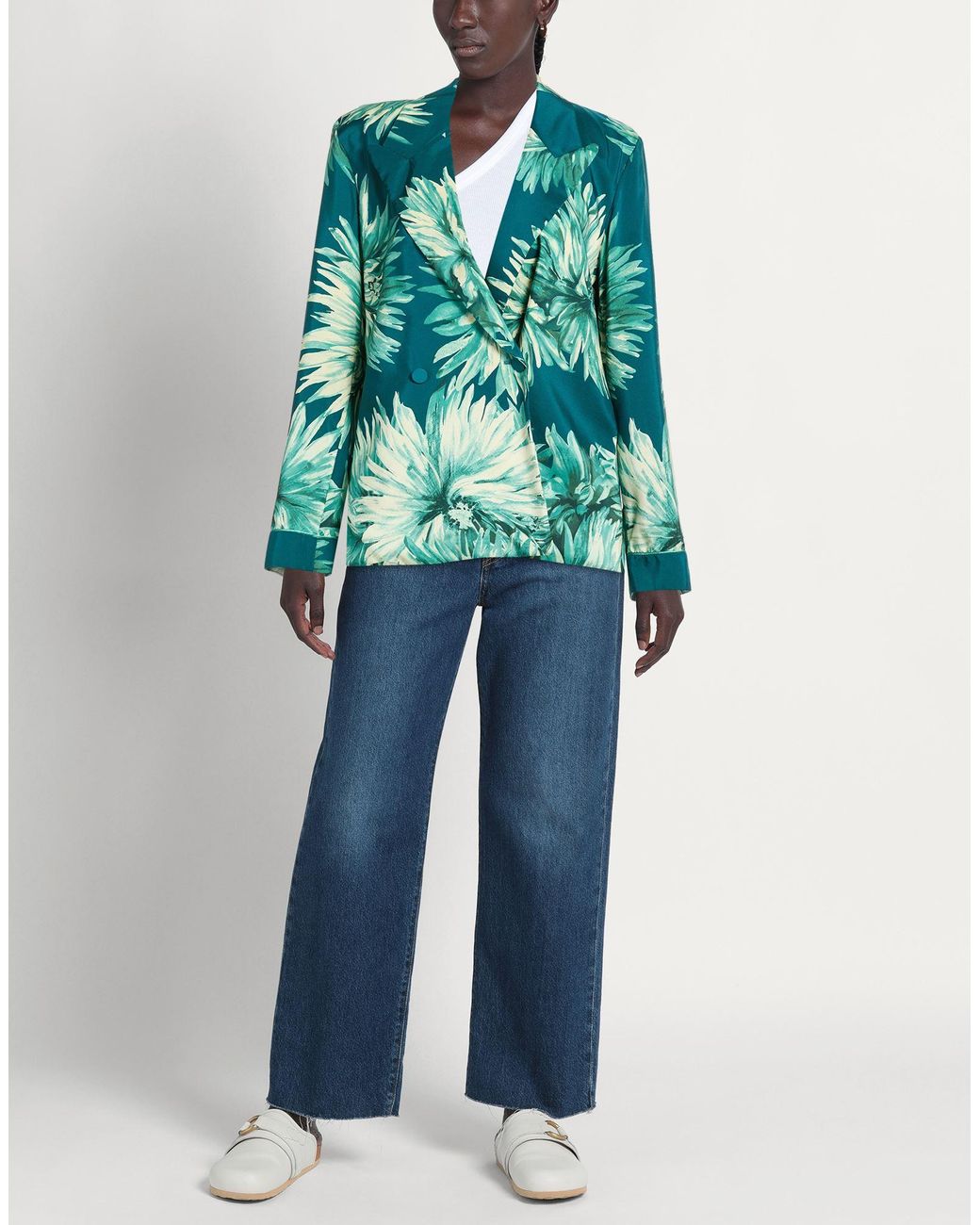 F.R.S For Restless Sleepers F.R. For Restless Sleepers Blazers in Green ...