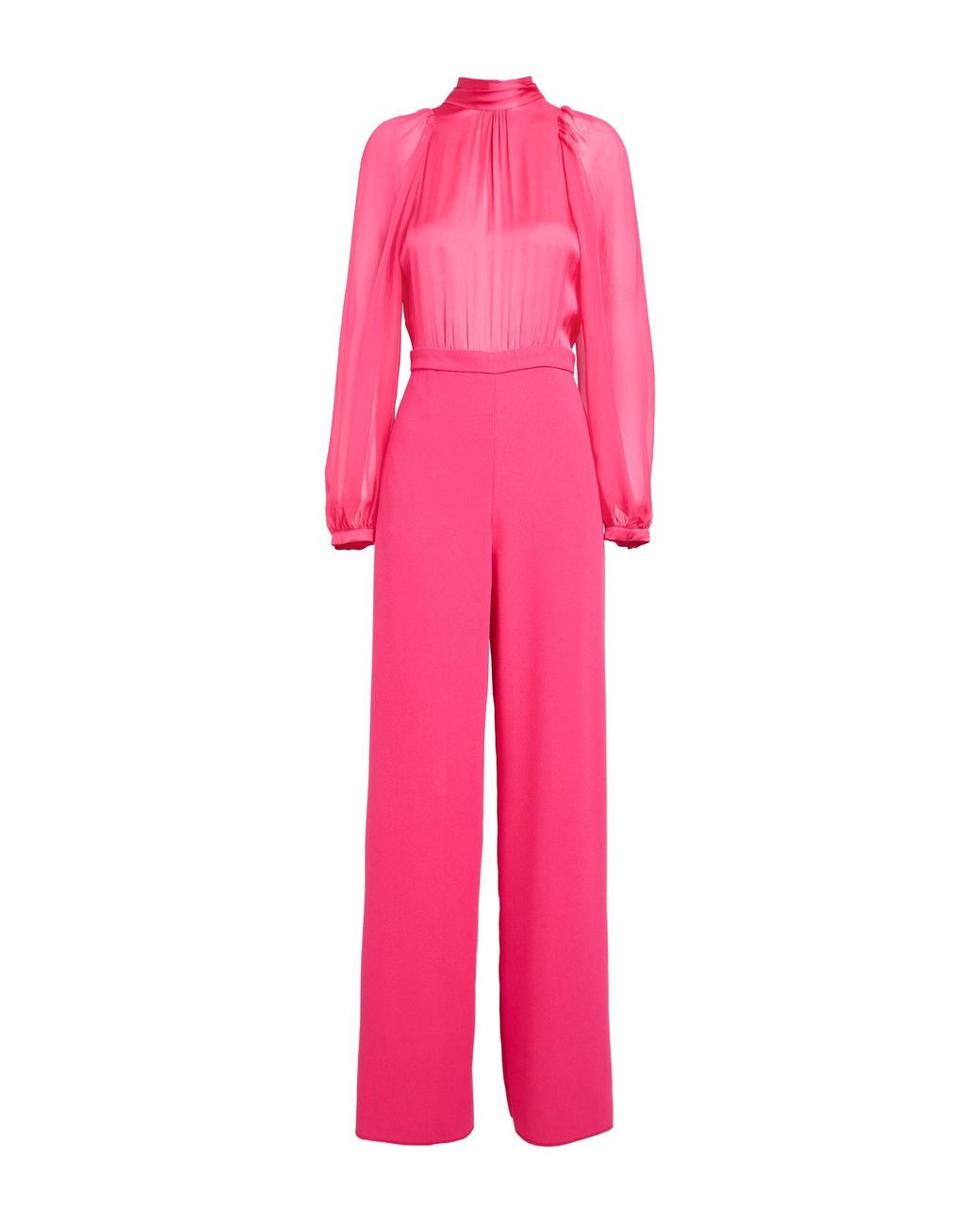 MAX&Co. Fuchsia Jumpsuit Polyester, Viscose in Pink | Lyst