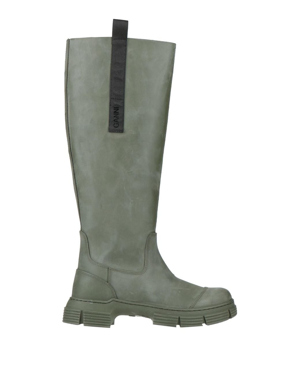 Ganni Boots in Green | Lyst UK