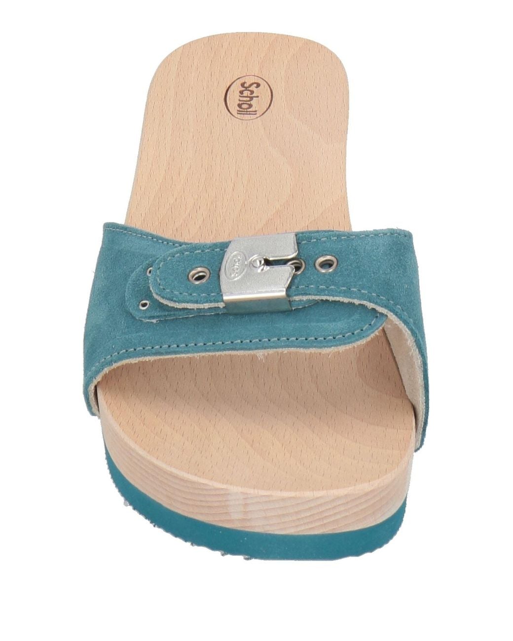 Scholl Iconic Mules & Clogs Leather in Blue | Lyst