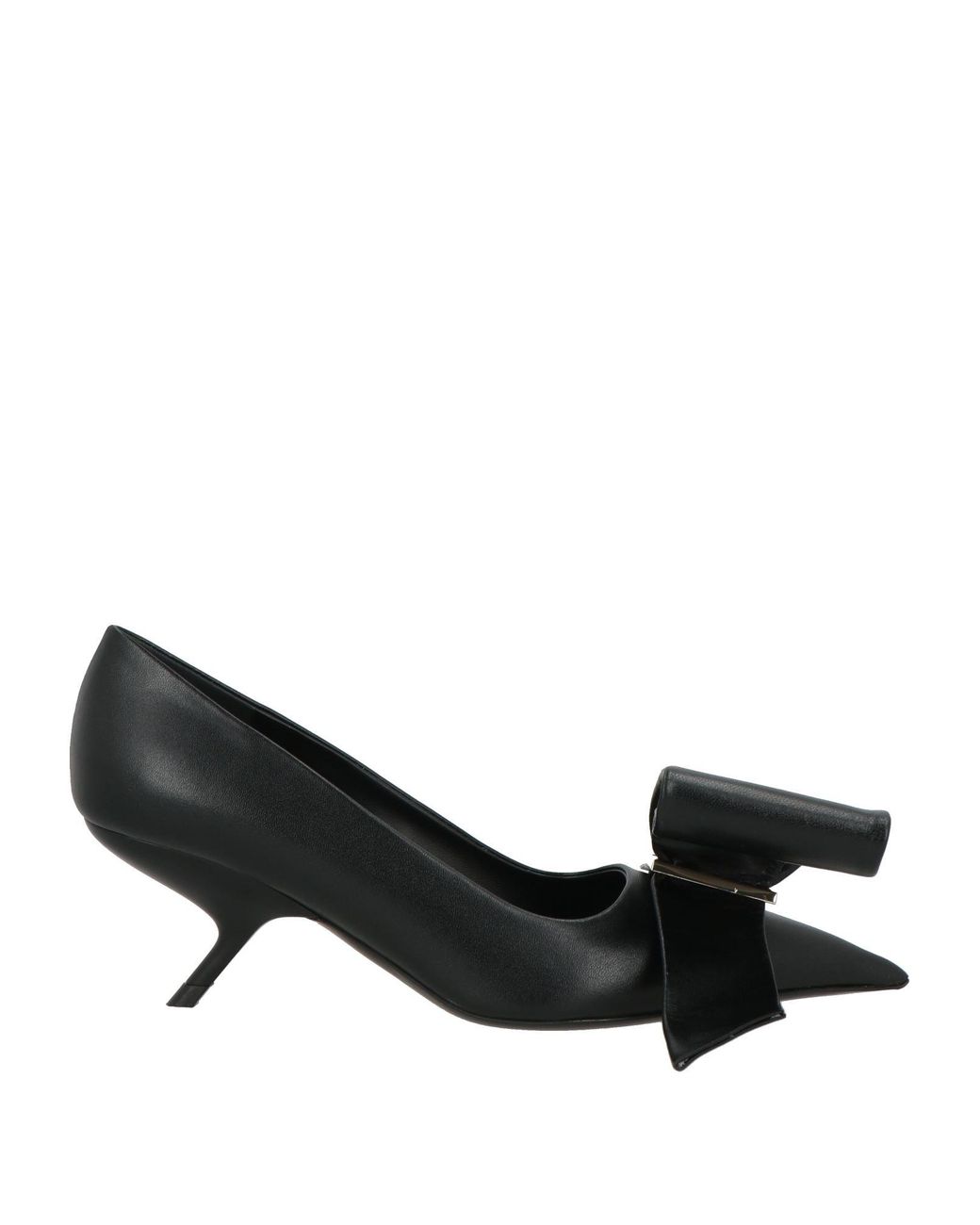 Ferragamo Erica 55 Pumps Lambskin in Black | Lyst UK