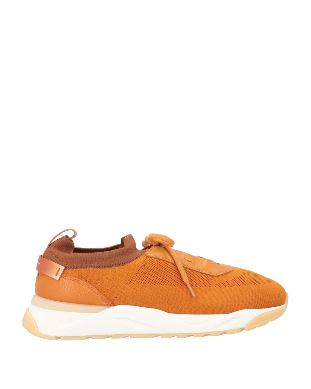 Santoni Innova By Sneakers Textile Fibers, Rubber in Orange for Men | Lyst
