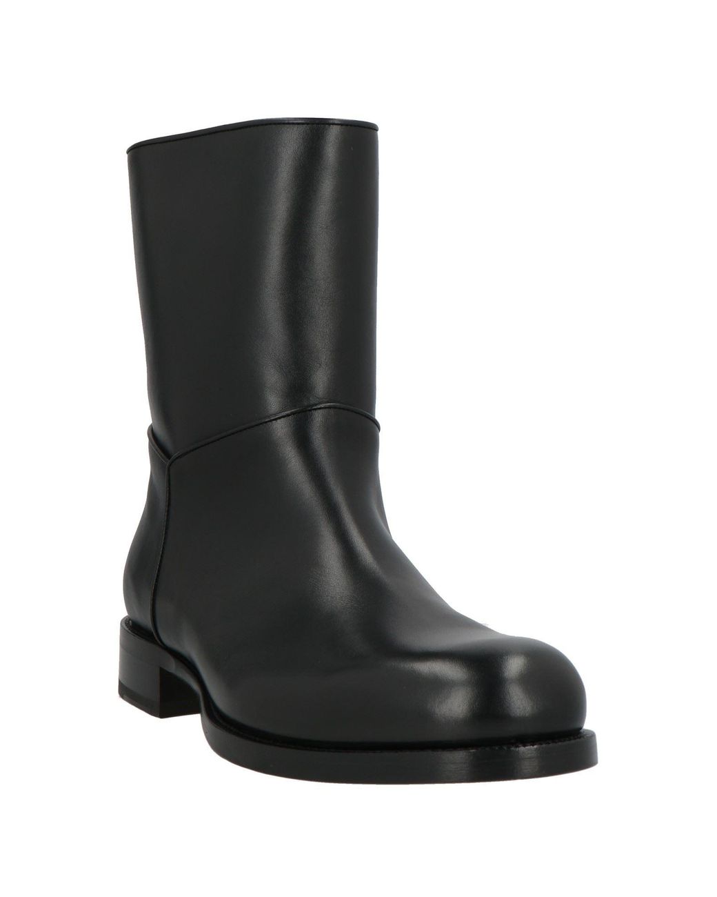 The Row Boot Calfskin in Black for Men | Lyst