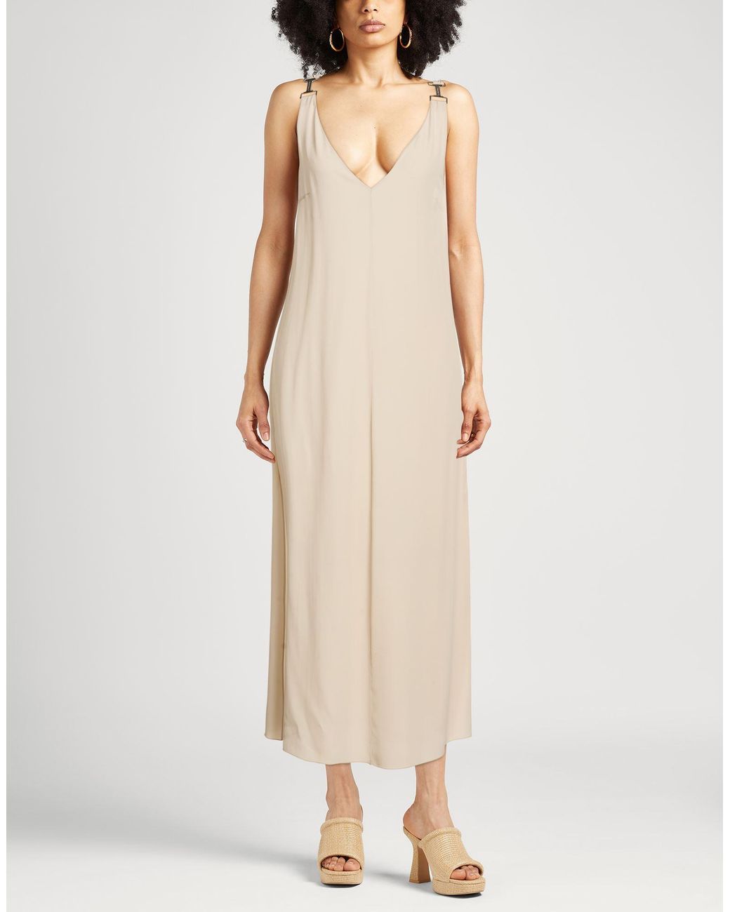Iceberg Maxi Dress in White | Lyst UK