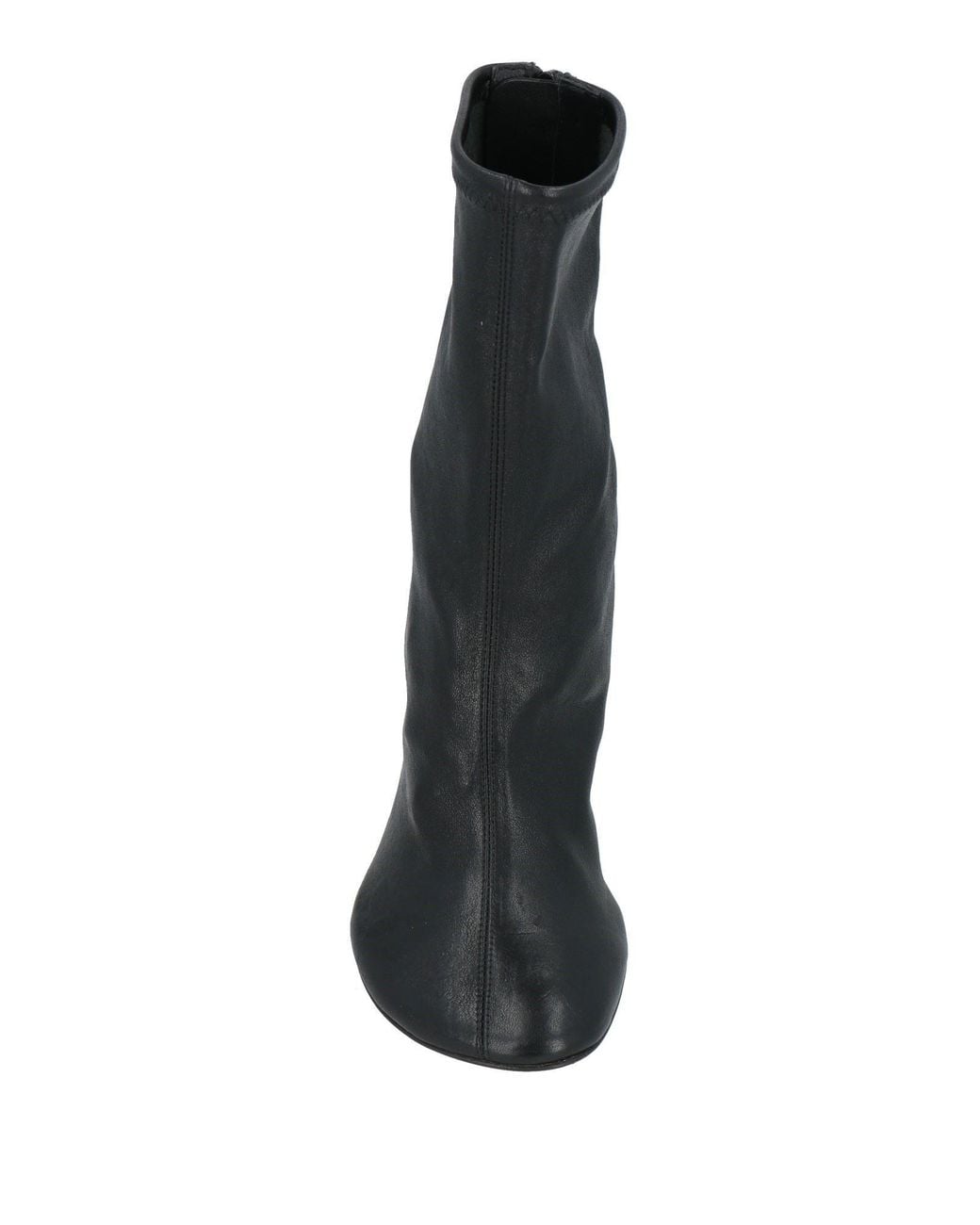 Lanvin Ankle Boots Goat Skin in Black | Lyst