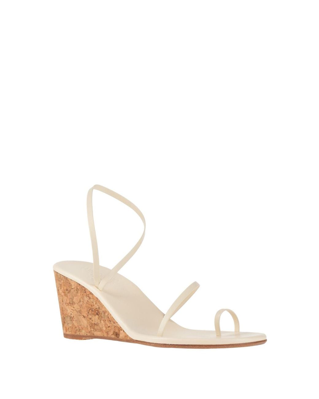 Ancient Greek Sandals Cream Thong Sandal Leather in Natural | Lyst