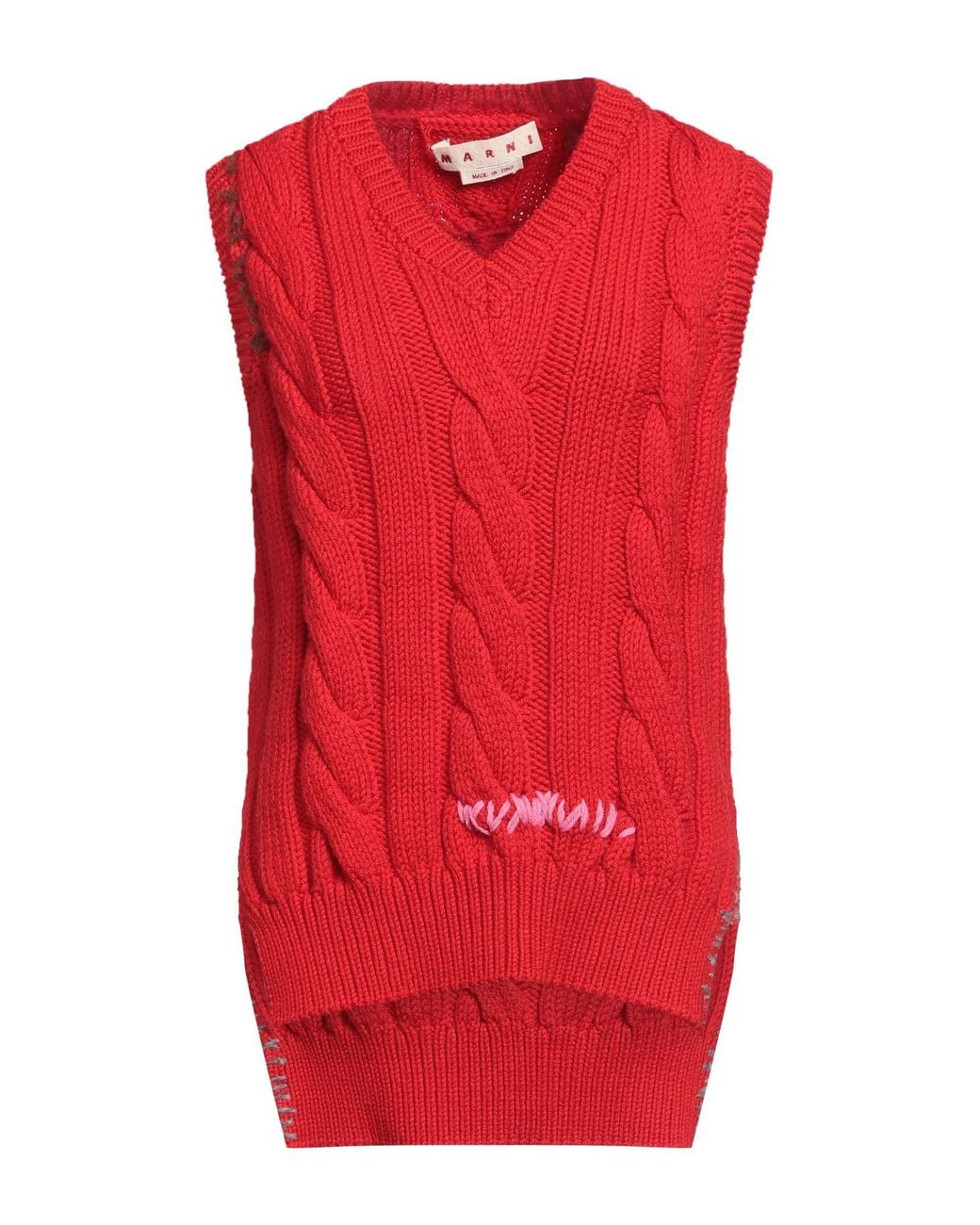 Marni Sweater in Red | Lyst
