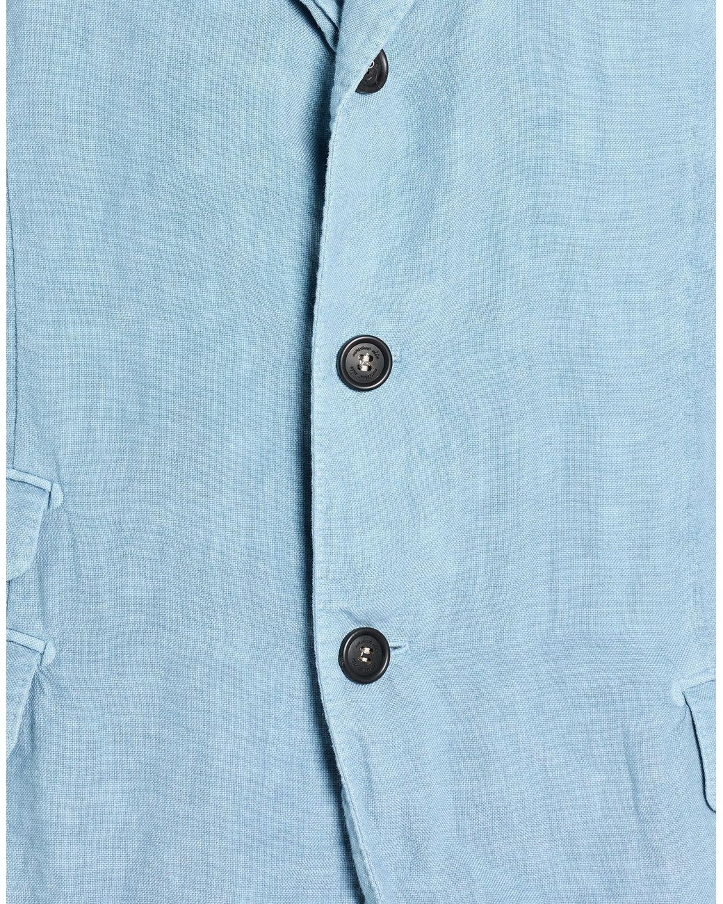 Massimo Alba Sky Suit Linen in Blue for Men | Lyst