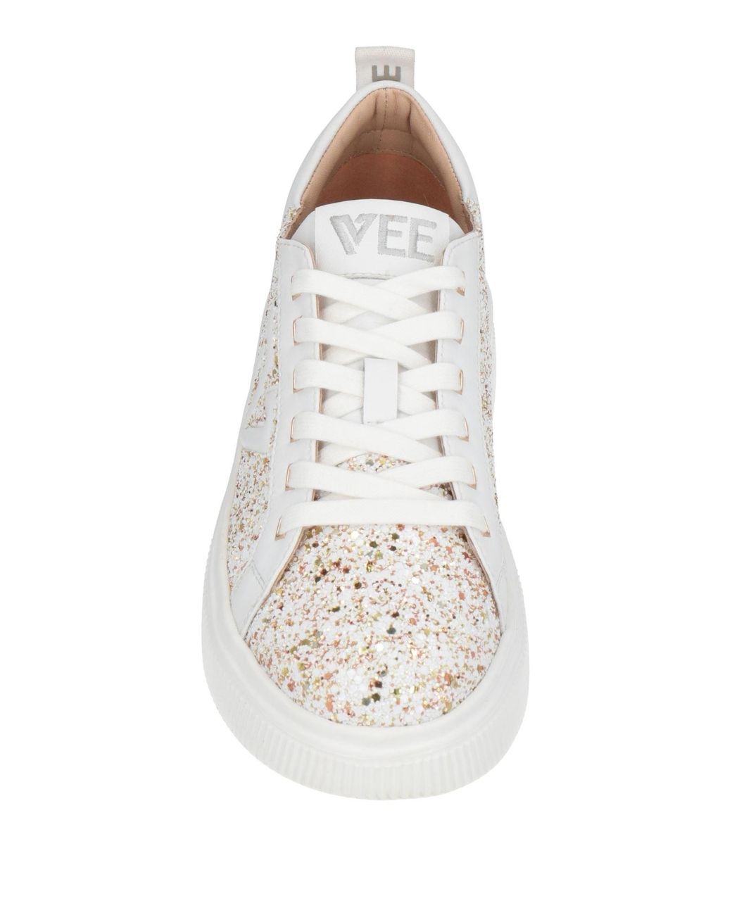 Emanuélle Vee Sneakers Leather in White | Lyst