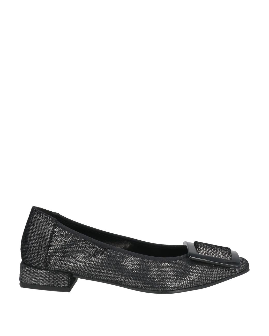KARIDA Ballet Flats Textile Fibers in Black | Lyst
