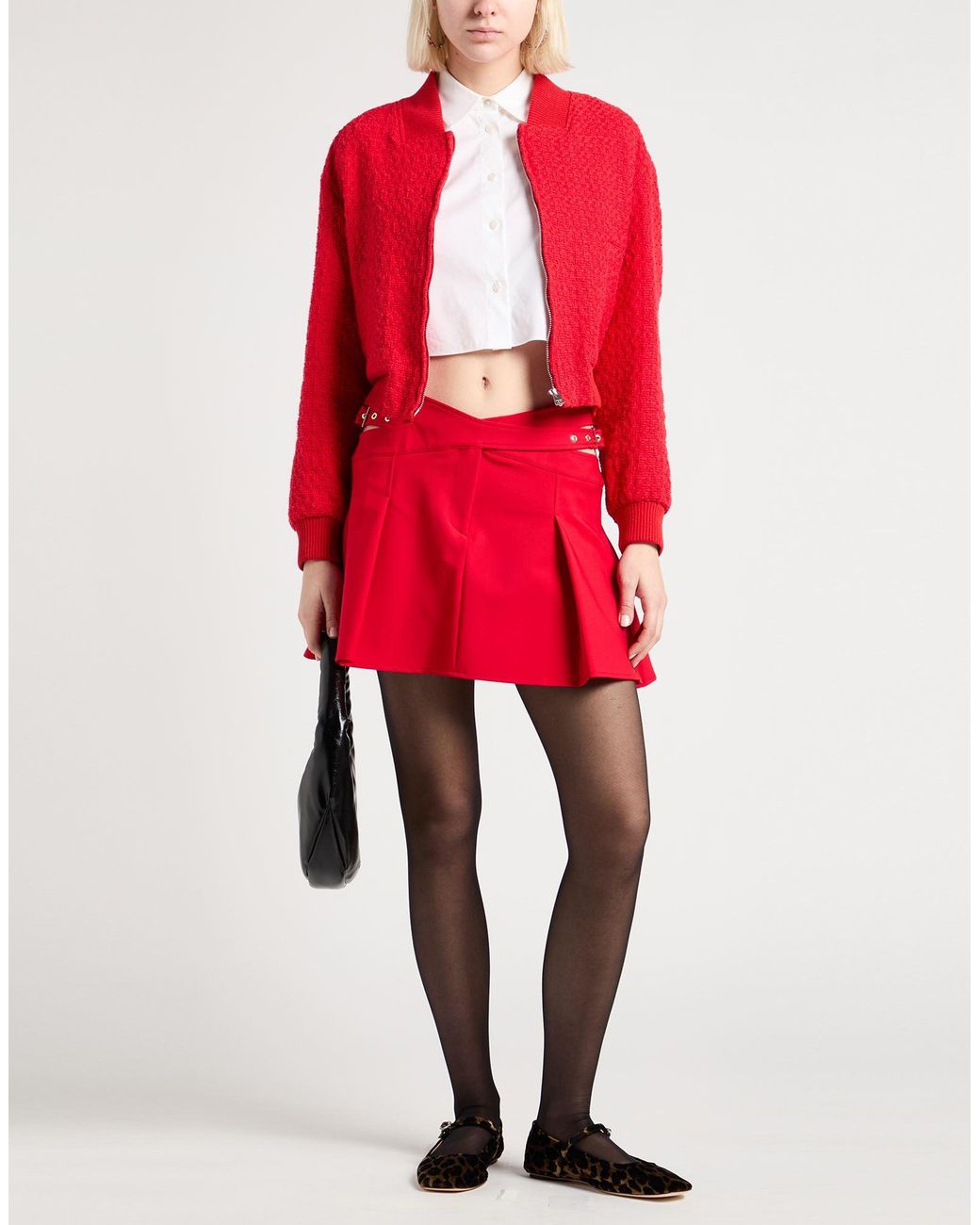 Babylon Mini Skirts in Red | Lyst