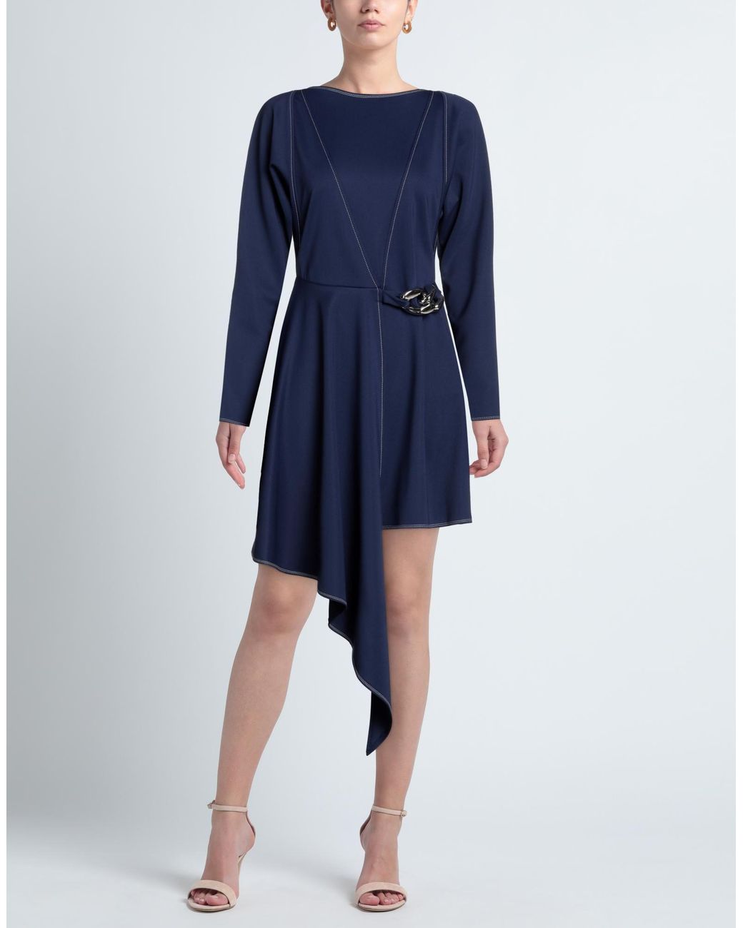 JW Anderson Mini Dress in Blue | Lyst