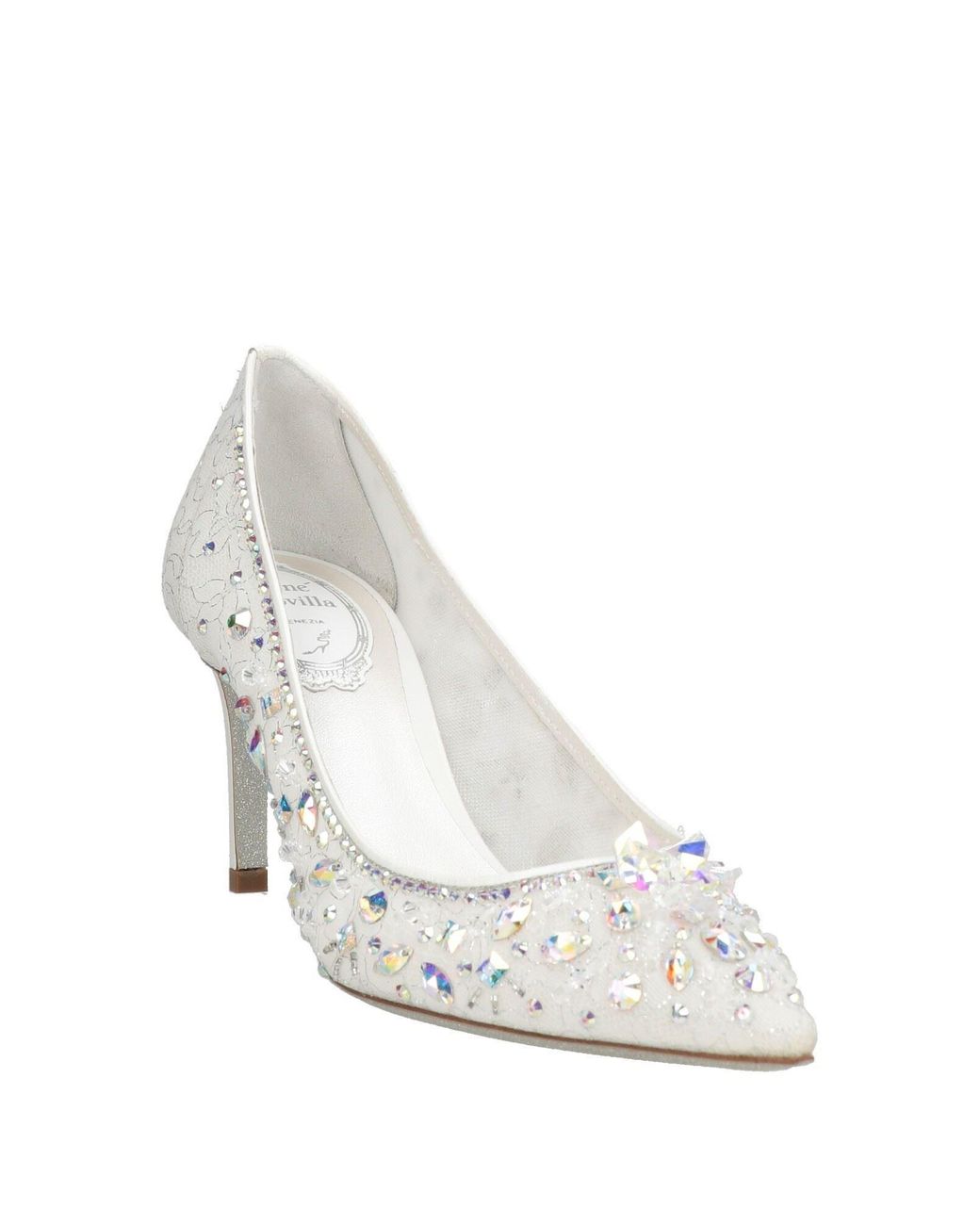 Rene Caovilla Pumps in White | Lyst UK