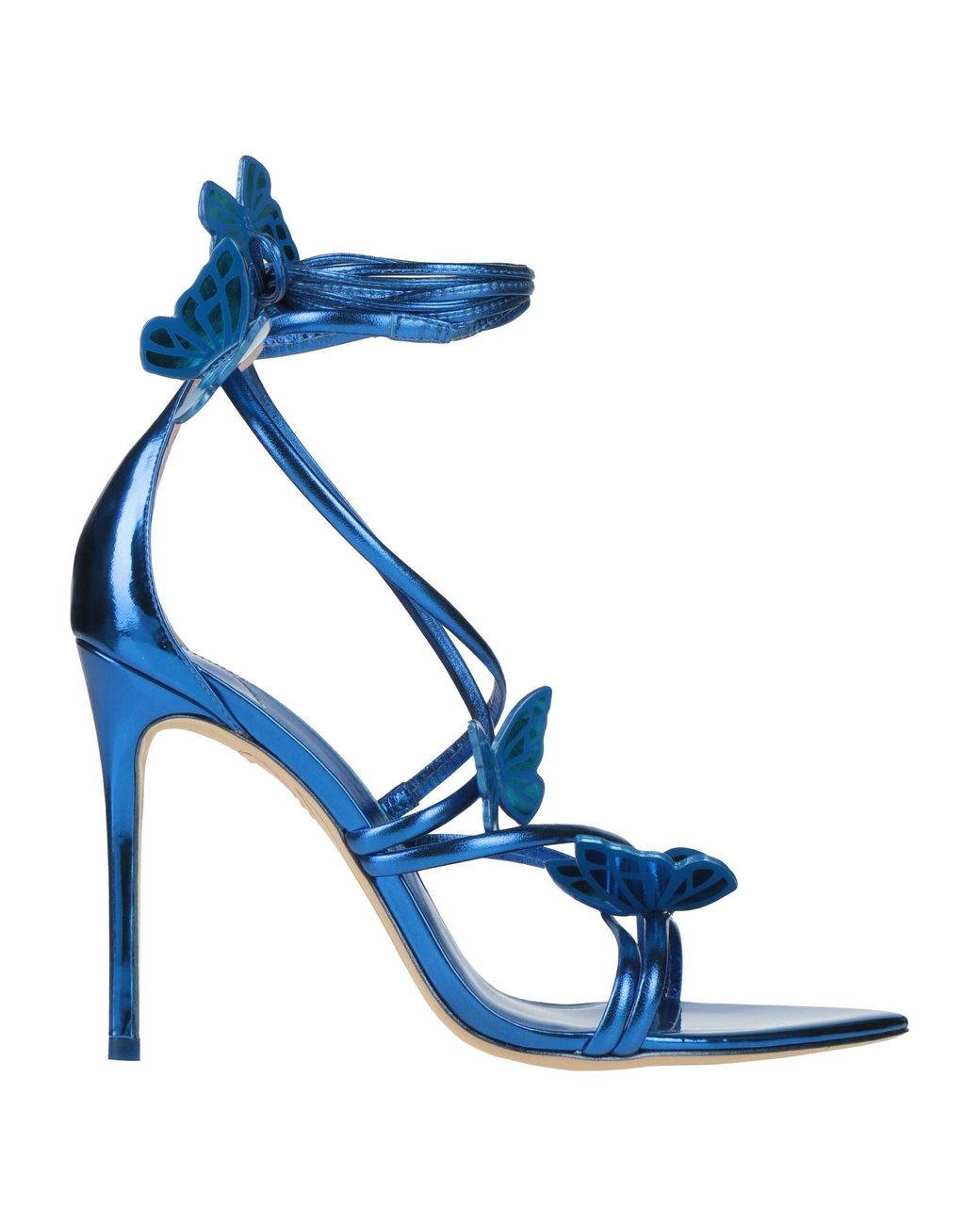 Sophia Webster Bright Sandals Leather in Blue | Lyst