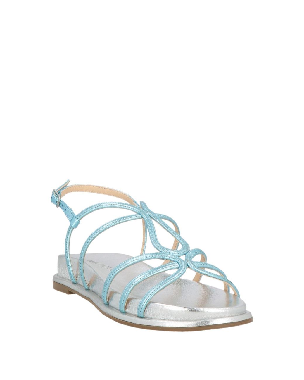 Miss Unique Sandals Leather in Blue | Lyst