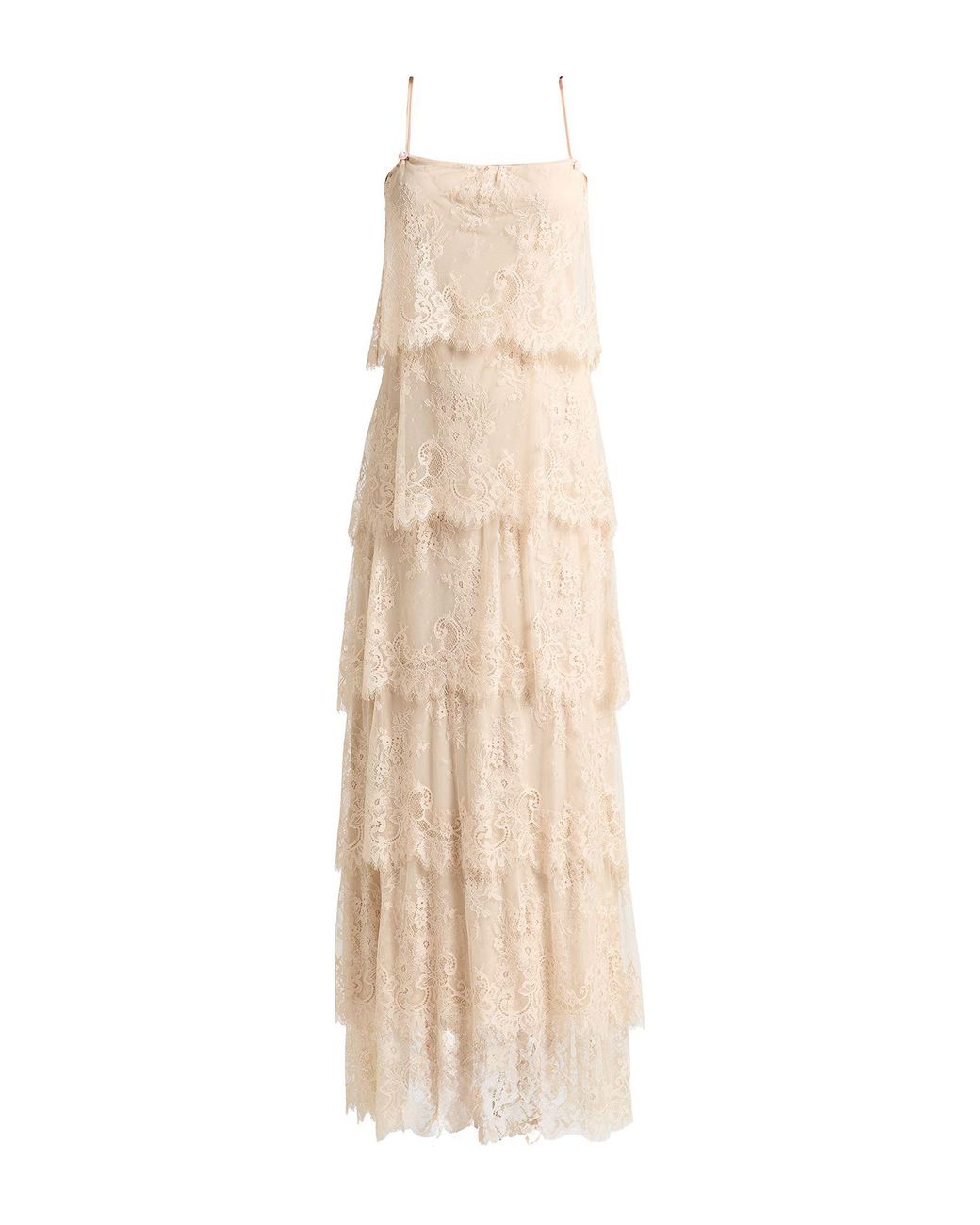 Aniye By Maxi Dress Polyamide in Natural | Lyst