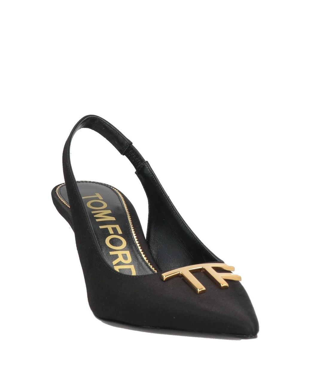 Tom Ford Pumps Viscose, Leather in Black | Lyst