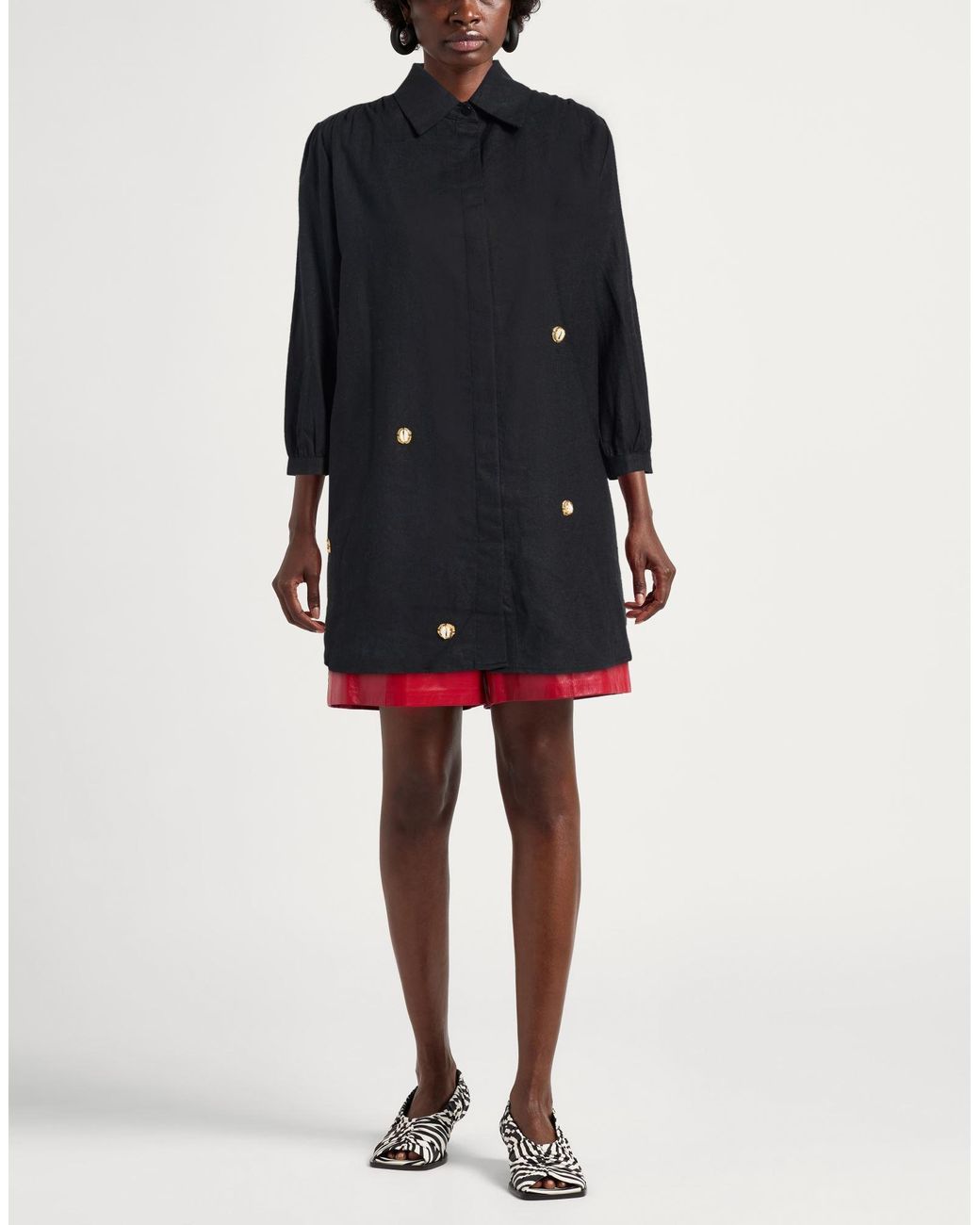 Reina Olga Shirts in Blue | Lyst UK