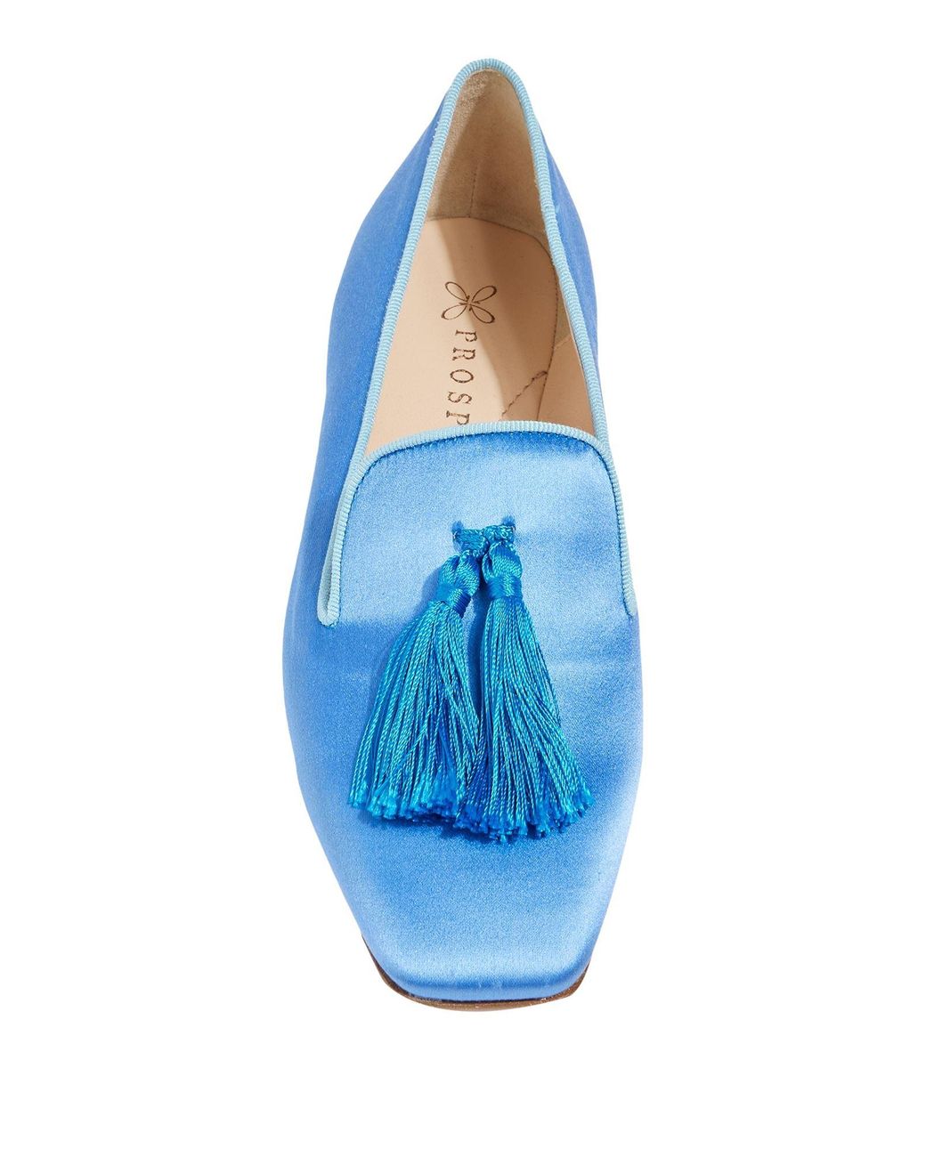 PROSPERINE® Azure Loafers Textile Fibers in Blue | Lyst