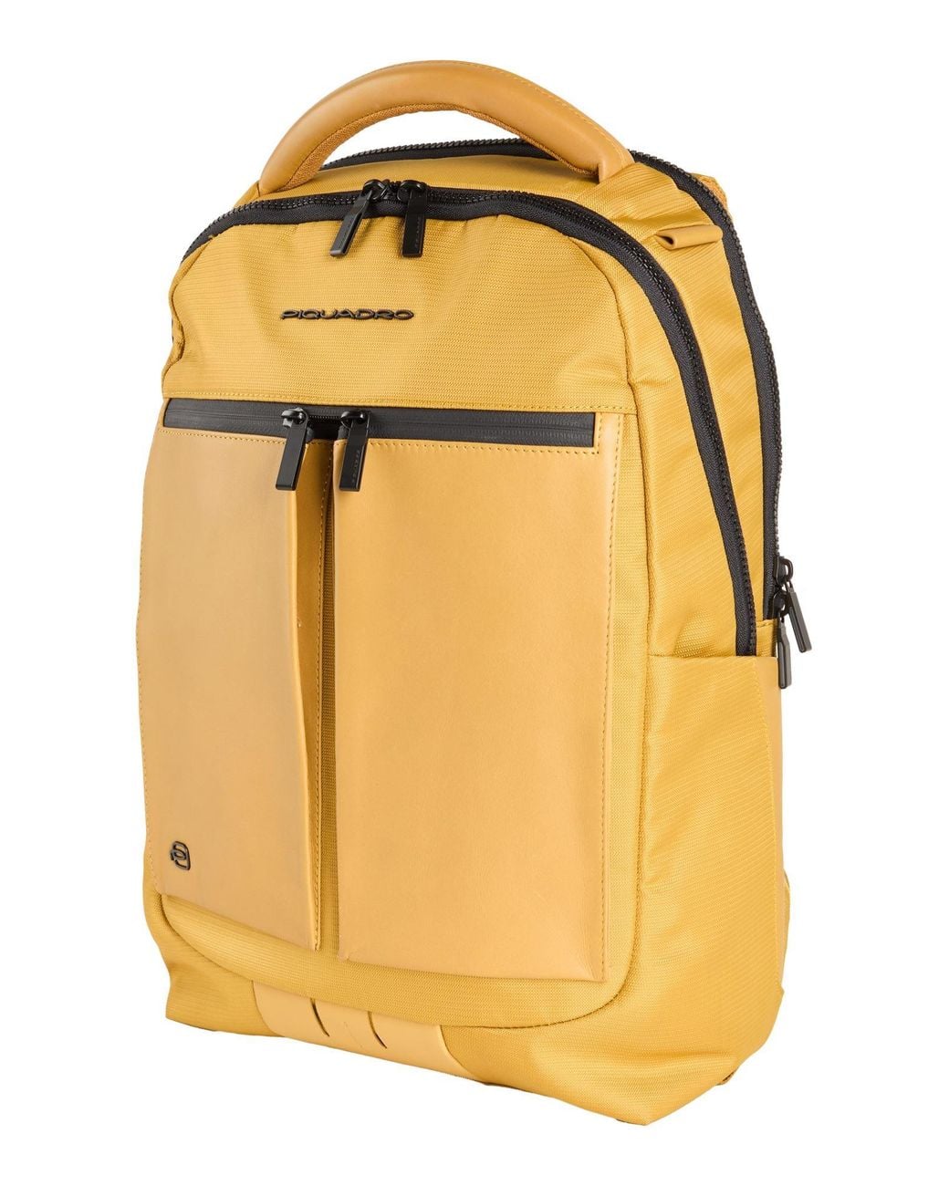 Piquadro Backpacks in Yellow for Men | Lyst