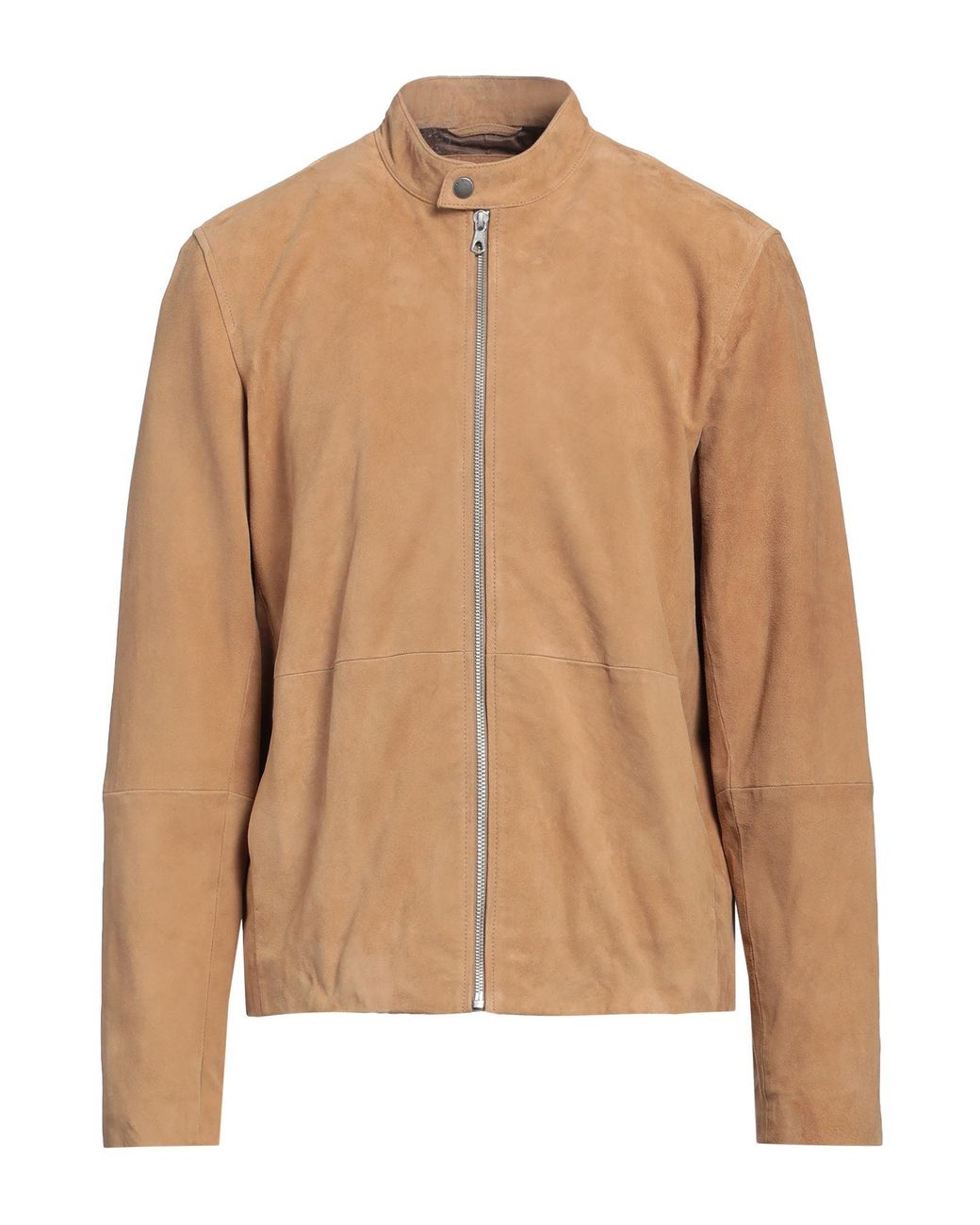 Rag & Bone Camel Jacket Goat Skin in Brown for Men | Lyst