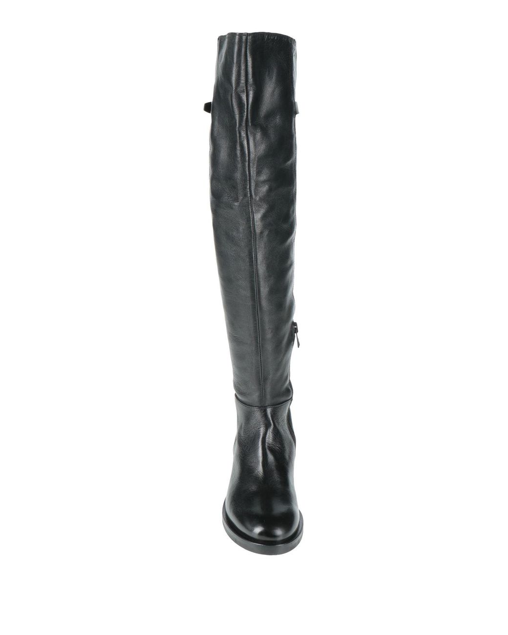 Mjus Boot Leather in Black | Lyst
