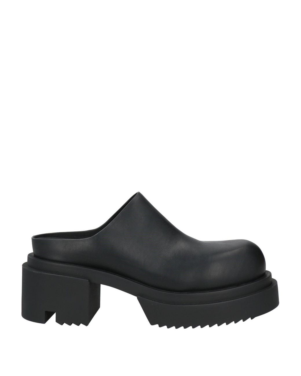 Rick Owens Mules & Clogs Leather in Black for Men | Lyst