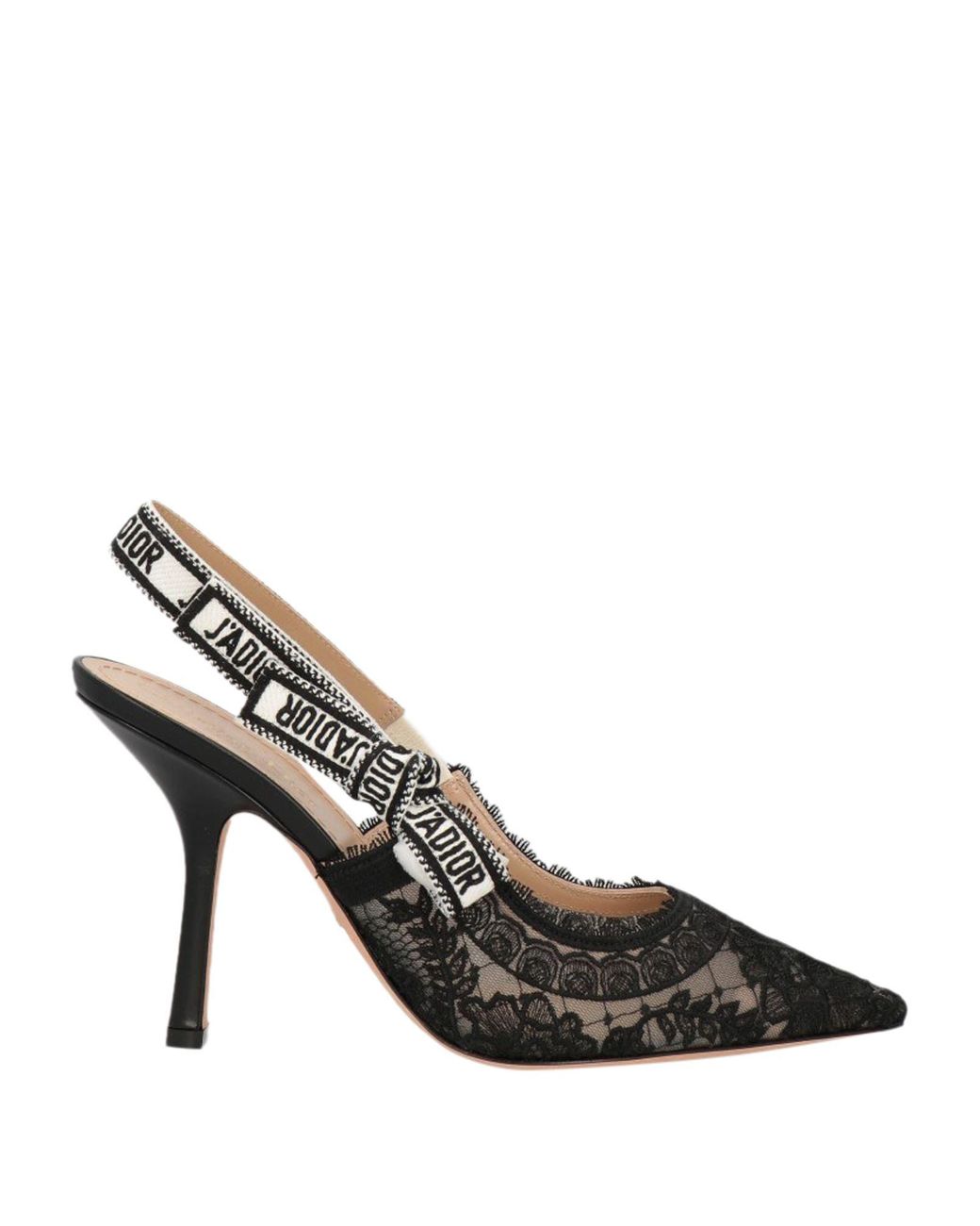 Dior Pumps Textile Fibers in Metallic | Lyst