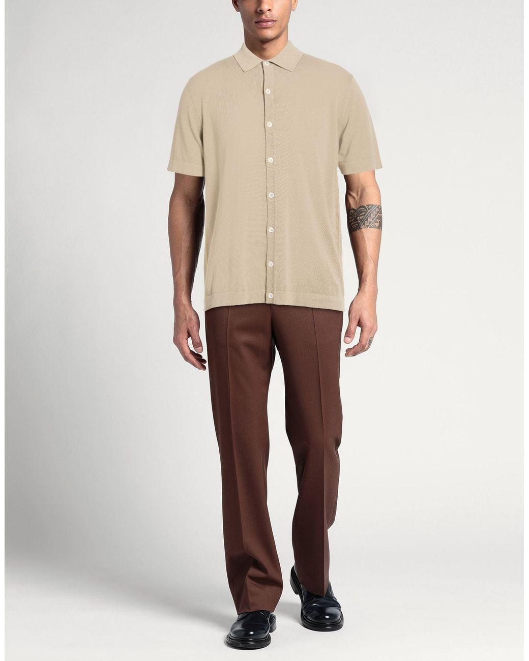 Jeordie's Cardigans in Natural for Men | Lyst UK