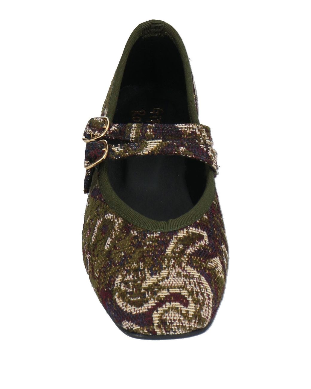 GIPSY ROSE Ballet Flats Textile Fibers in Black | Lyst