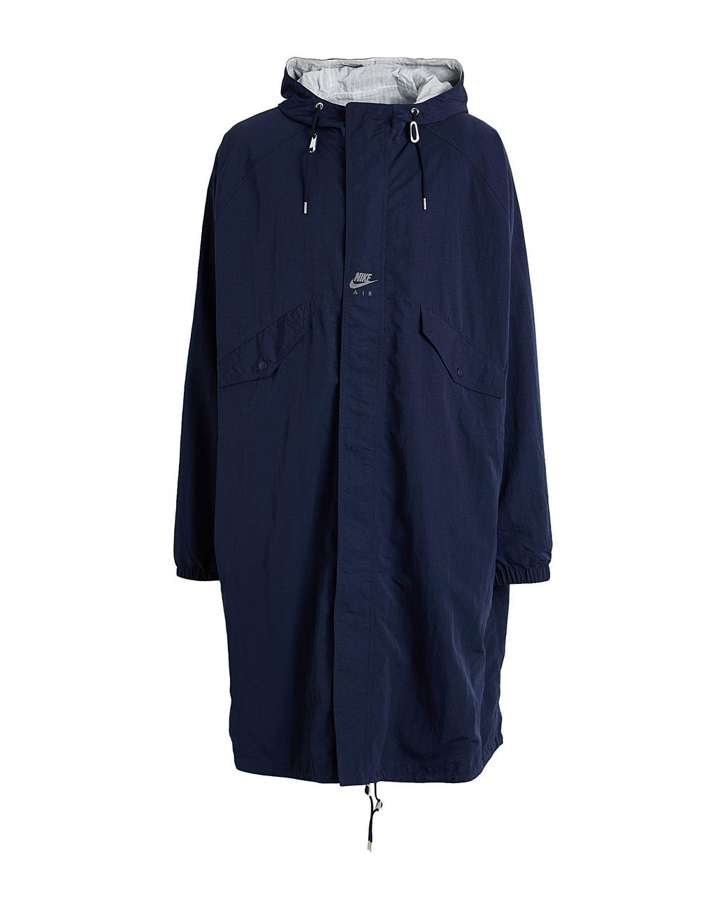 Nike Overcoat & Trench Coat in Blue for Men | Lyst
