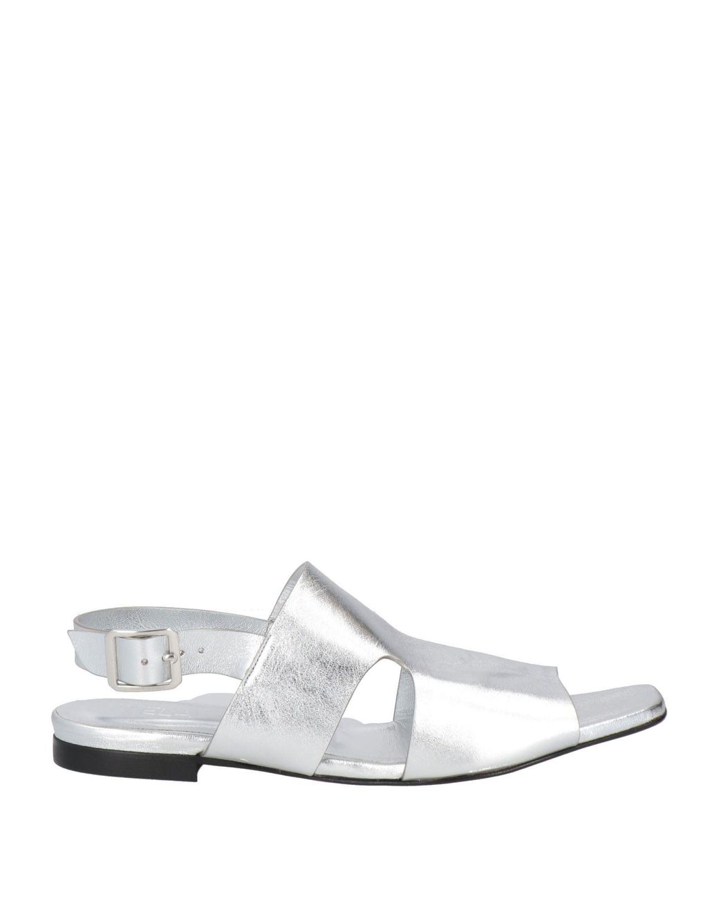 Tela Sandals Leather in White | Lyst